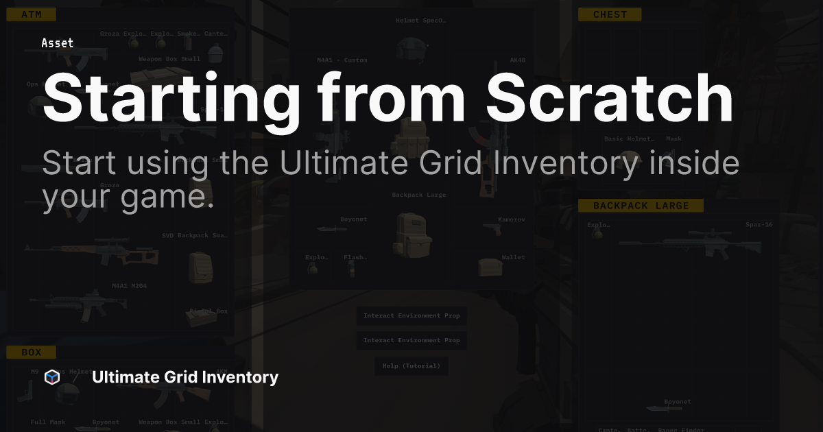 Starting from Scratch | Ultimate Grid Inventory